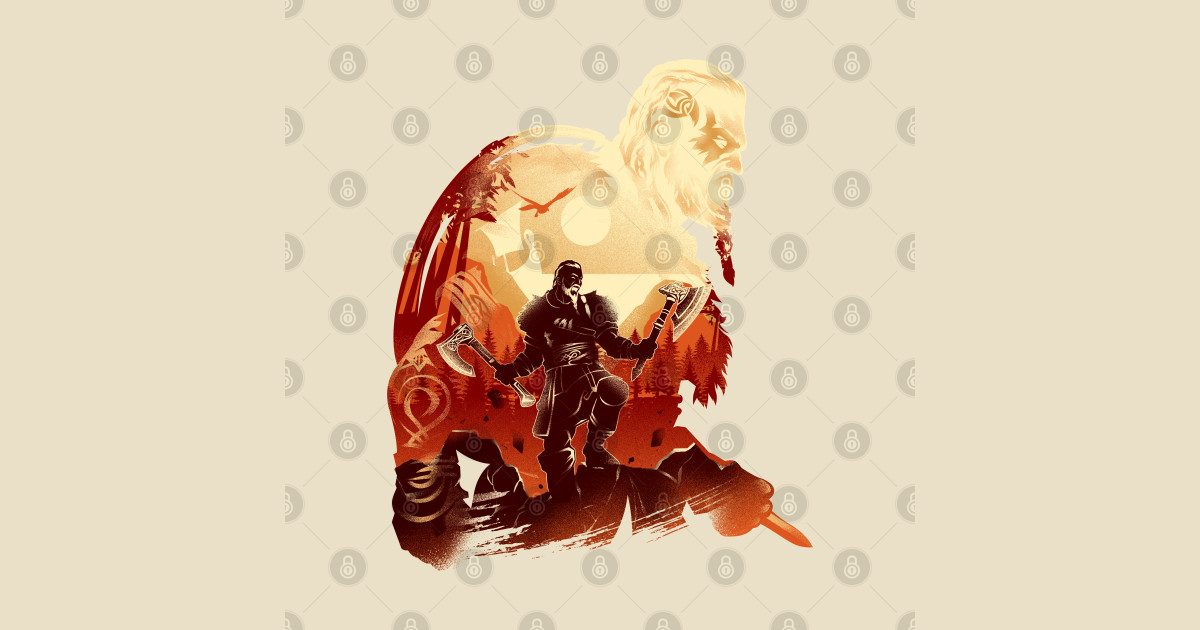 AC-Valhalla - Assassins Creed - T-Shirt | TeePublic