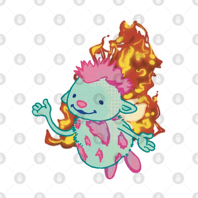 Fire Bibble - Meme - T-Shirt | TeePublic