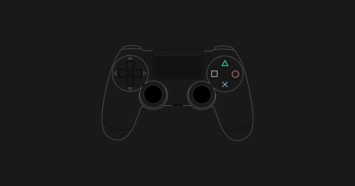 PS4 Controller - Ps4 - T-Shirt | TeePublic