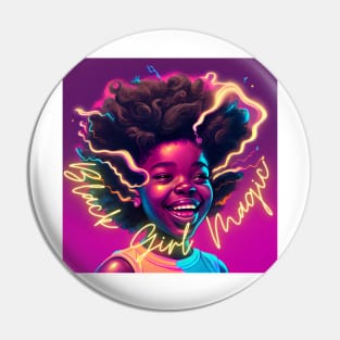 Black Girl Magic Afro Melanin African A Pins and Buttons for Sale ...