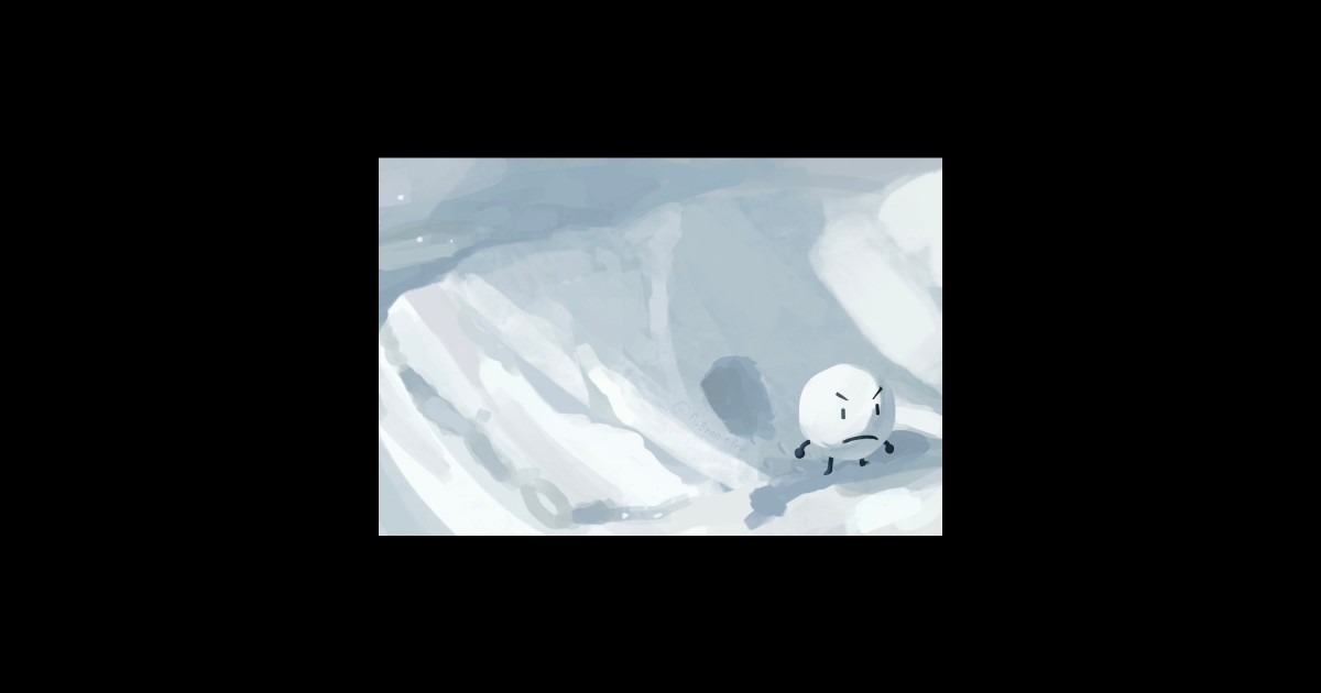 Snowball BFDi - Snowball Bfdi - Sticker | TeePublic