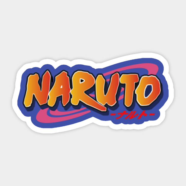 Anime logo Naruto - Anime Manga Otaku Naruto Sasuke Konoha - Sticker ...