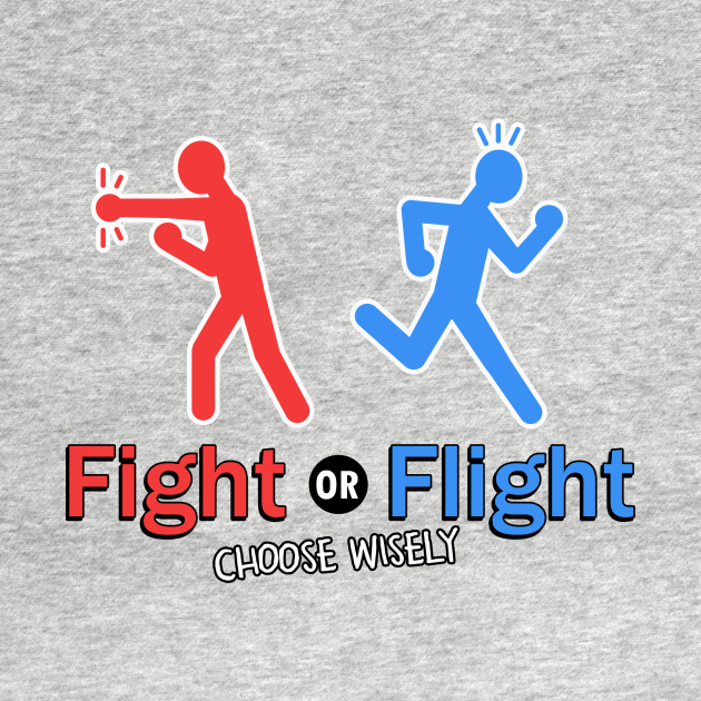 Fight or Flight - Fight - Kids T-Shirt | TeePublic