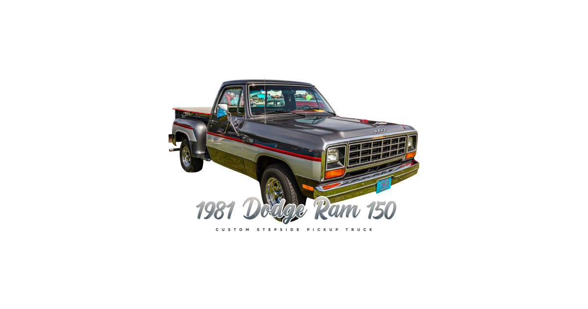 1981 Dodge Ram 150 Custom Stepside Pickup Truck - 1981 Dodge Ram 150 ...