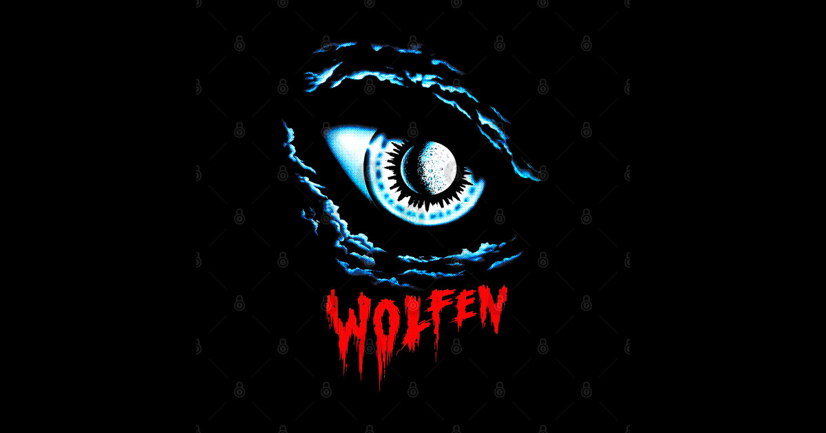 80s Wolfen Horror Movie - Horror Movies - Sticker | TeePublic