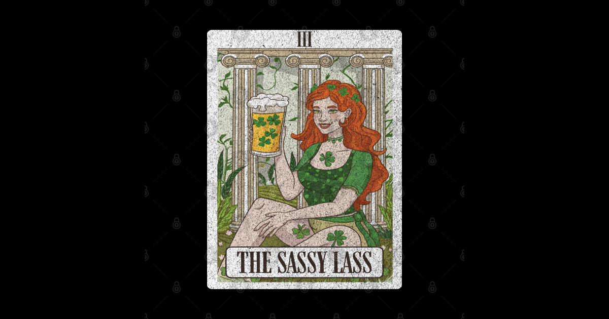 The Sassy Lass Tarot Card St Patrick's Day - The Sassy Lass Tarot Card ...