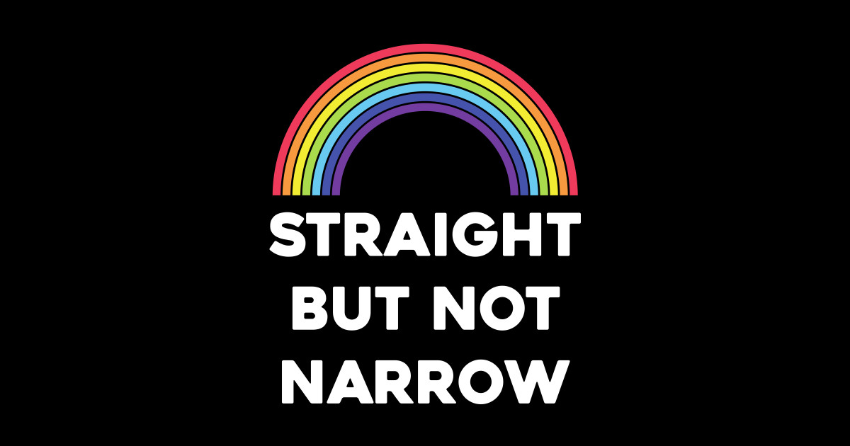Straight but not narrow.....Pride allyship support - Pride Month ...