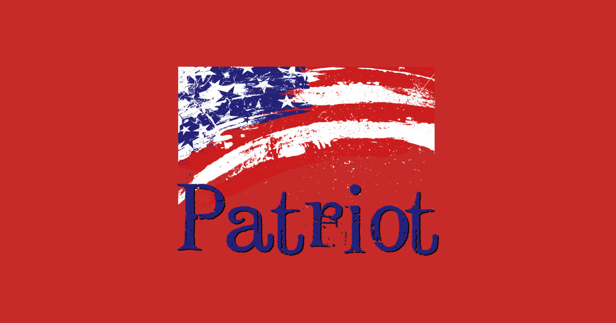 Patriot Conservative Blue - Patriotic - T-Shirt | TeePublic