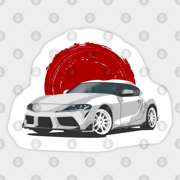 Toyota Supra MK5 (A90) - Toyota - Sticker | TeePublic