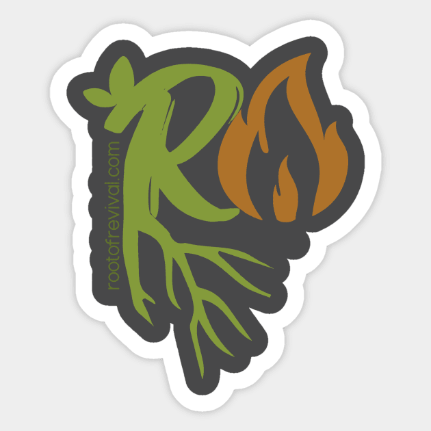 Root of Revival Official Logo - Root Of Revival - Sticker | TeePublic