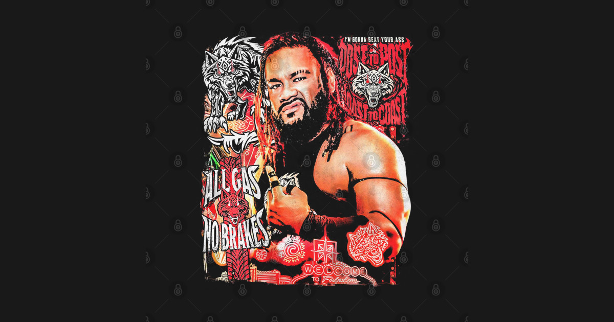 Jacob Fatu WWE - Jacob Fatu - T-Shirt | TeePublic