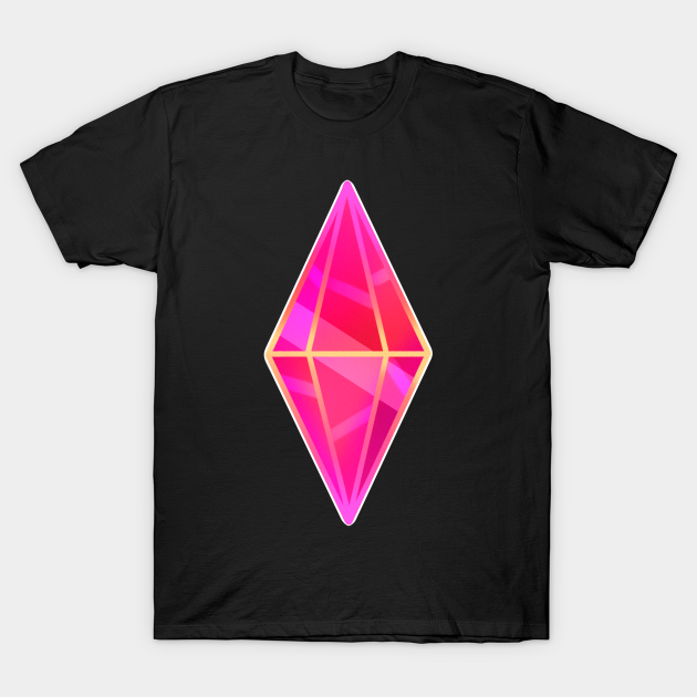 Pink plumbob sims 4 - Plumbob - T-Shirt | TeePublic
