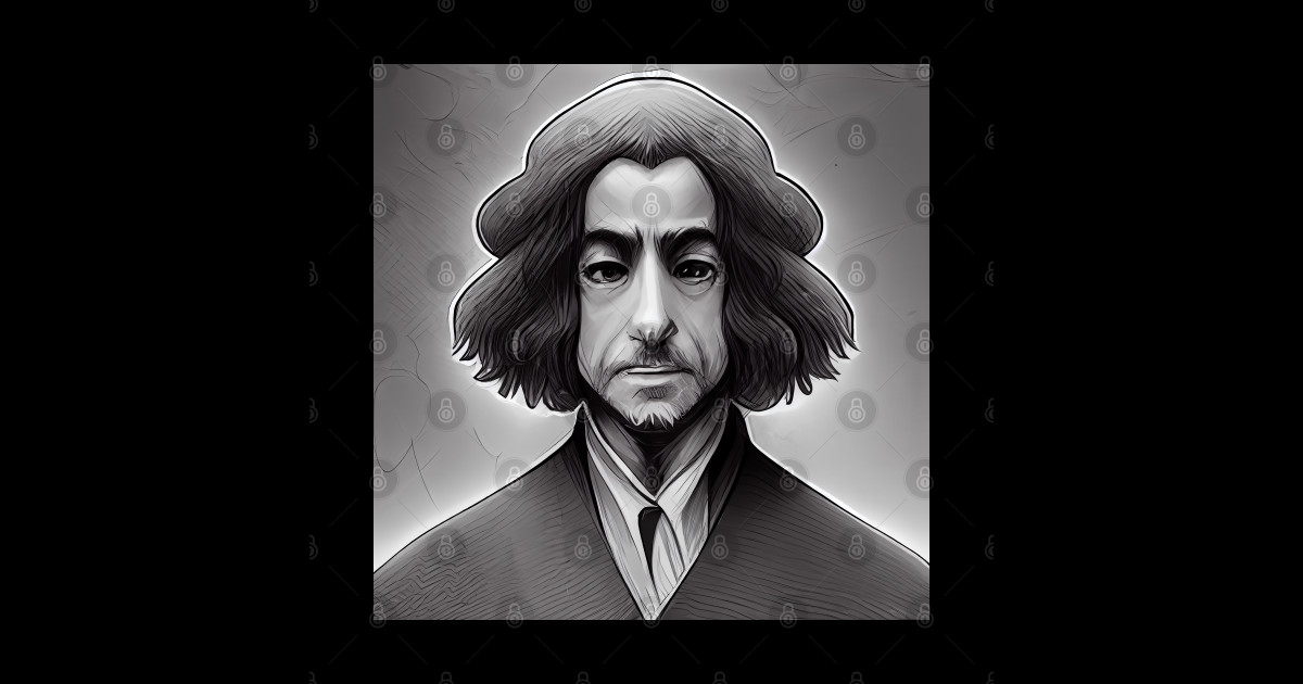 Baruch Spinoza | Manga Style - Baruch Spinoza - Posters and Art Prints ...