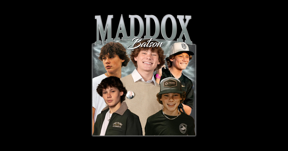 90s Style Singer Pop Music 2025 - Maddox Music Batson - Sticker | TeePublic