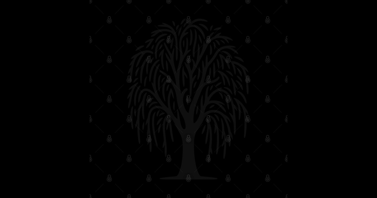 Willow Tree - Willow Tree - Sticker | TeePublic