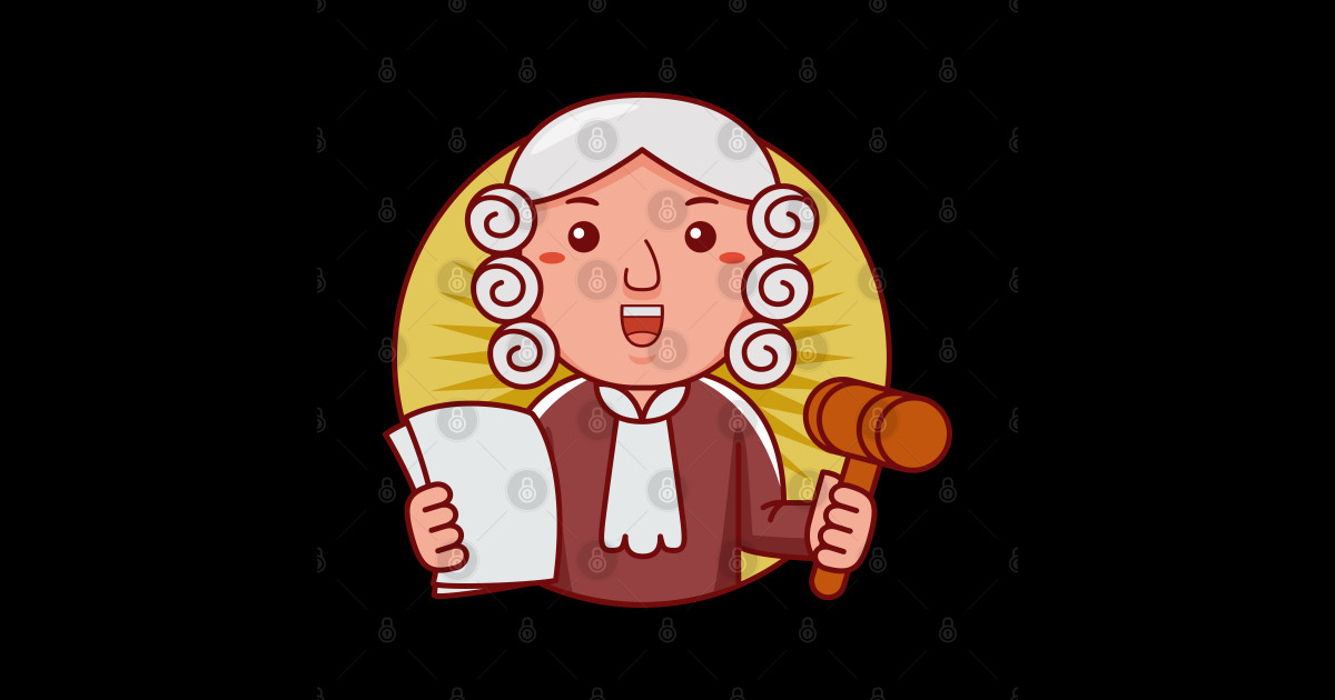 Judge Man - Judge - Sticker | TeePublic