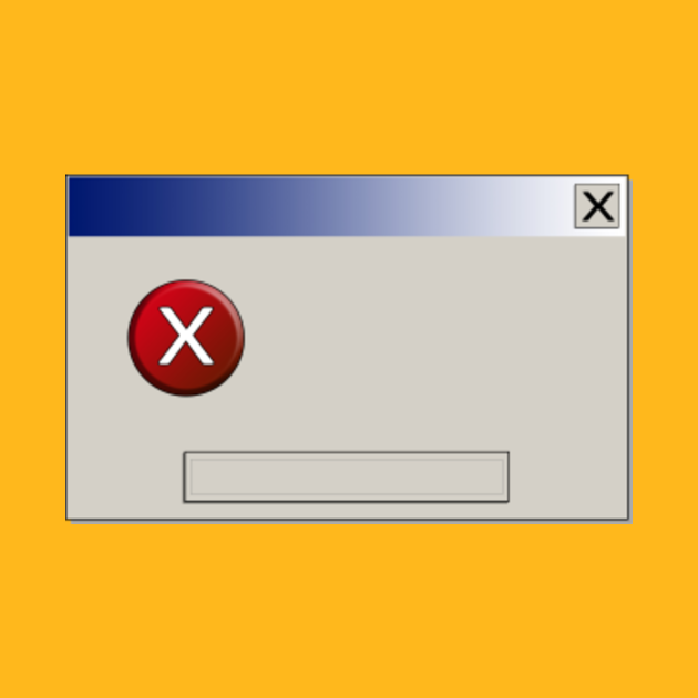 PNG Error box clean empty - Funny - T-Shirt | TeePublic