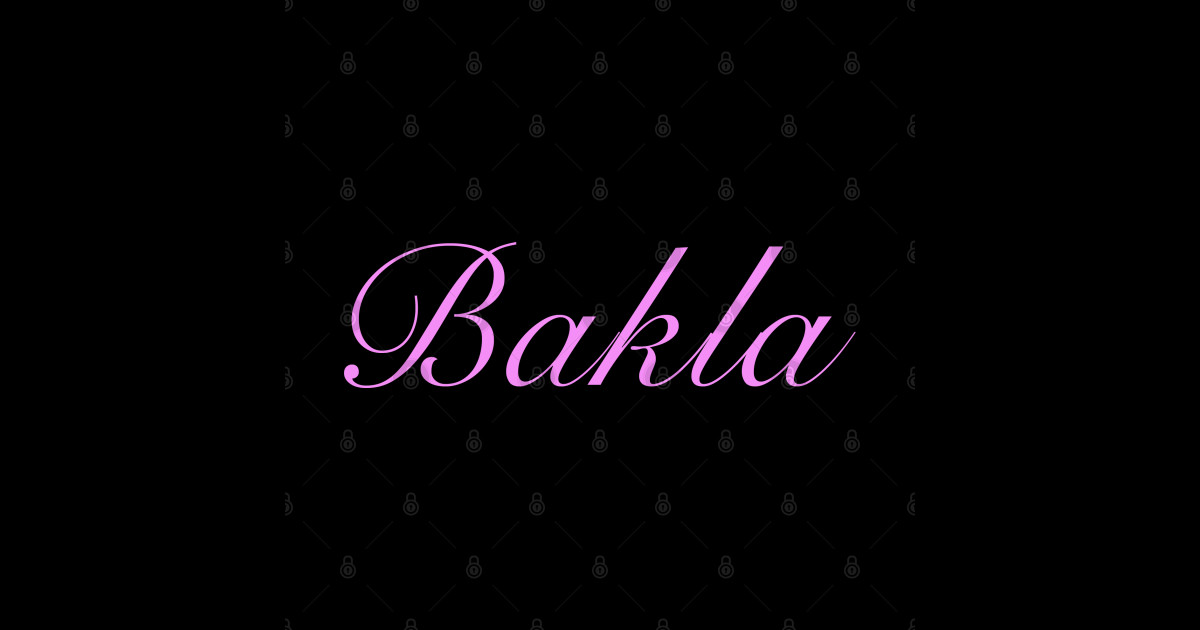 Bakla - Pink Script - Gay Filipino - Sticker | TeePublic