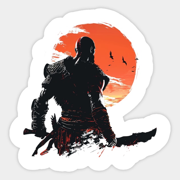 kratos - Kratos - Sticker | TeePublic