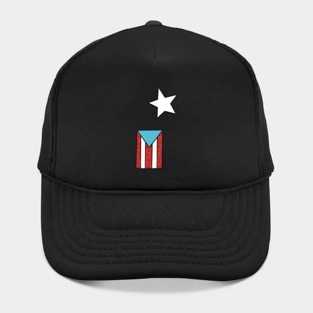 Puerto Rico Flag (Graffiti Style) - Puerto Rico Flag - Hat | TeePublic