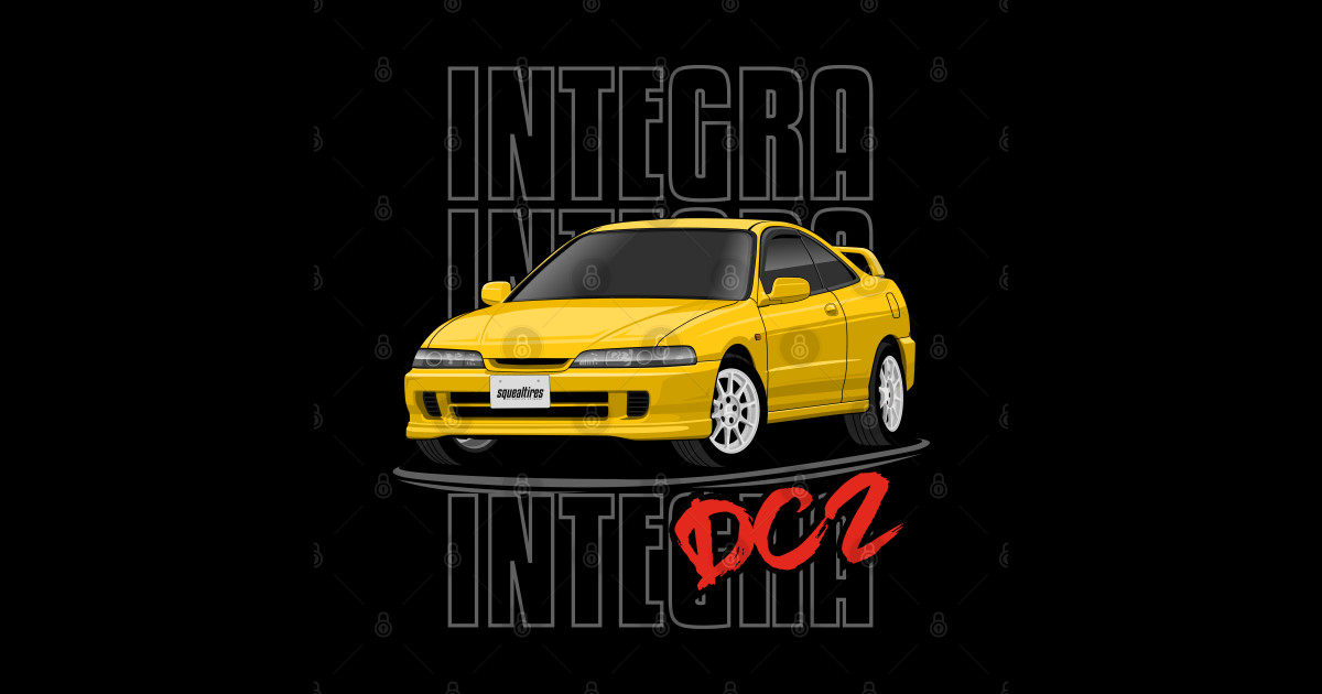 Integra DC2 Type R - Integra Type R - Sticker | TeePublic