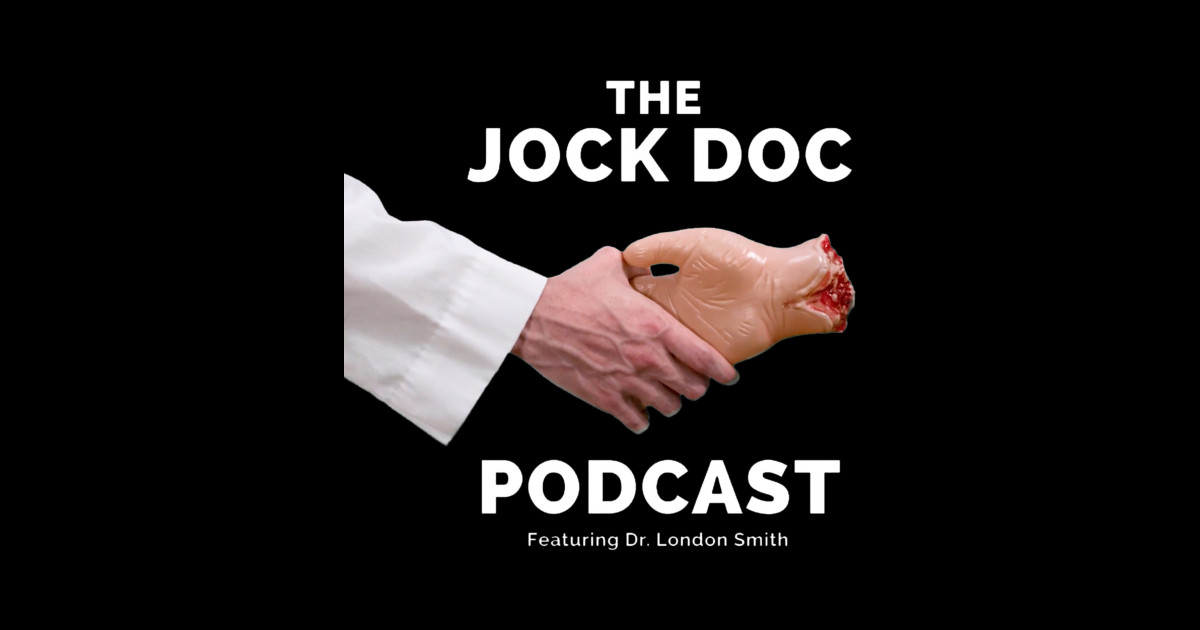 Jock Doc Podcast Logo - Podcast Merch - Sticker | TeePublic