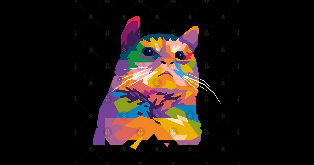 Pathetic Cat Meme - Pathetic Cat Meme - Sticker | TeePublic
