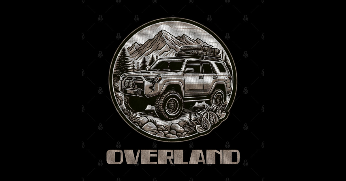 Overland Toyota - Overland - Sticker | TeePublic