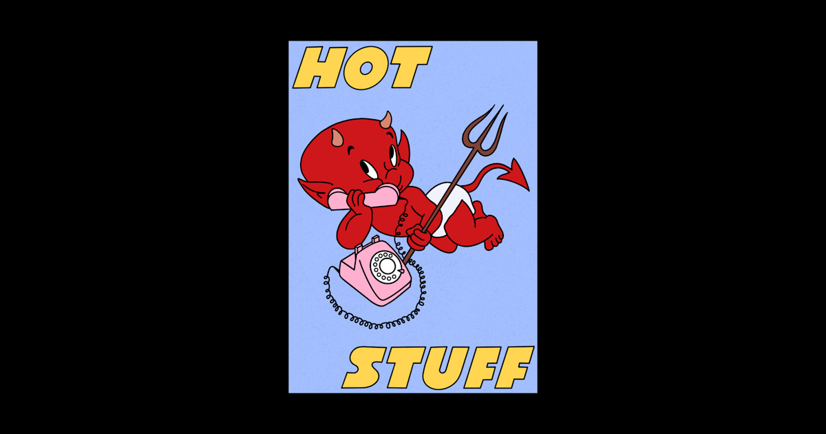 Hot Stuff The Little Devil - Hot Stuff - Sticker | TeePublic