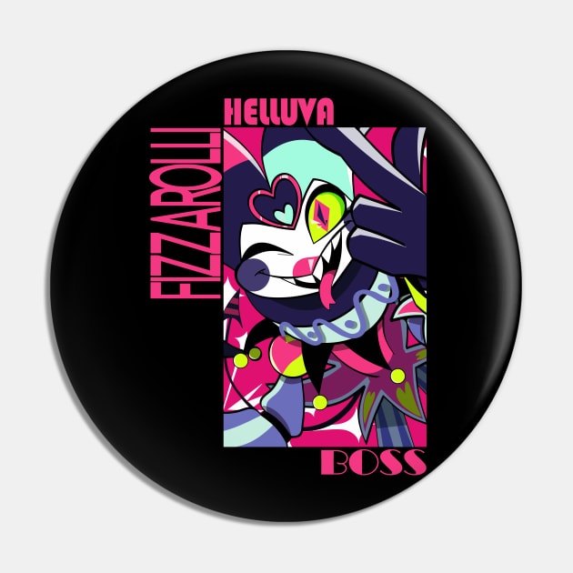 Helluva Boss Fizzarolli - Helluva Boss - Pin | TeePublic
