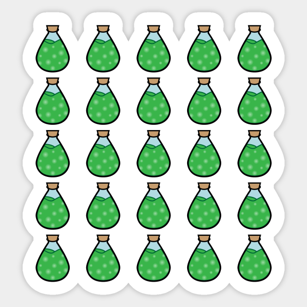 DIY Green Potions/Poisons for Tabletop Board Games (Style 2) - Potion ...