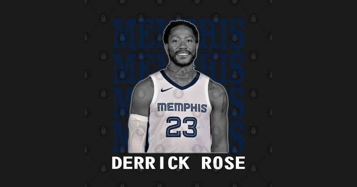 Memphis Grizzlies Derrick Rose - Derrick Rose - T-Shirt | TeePublic