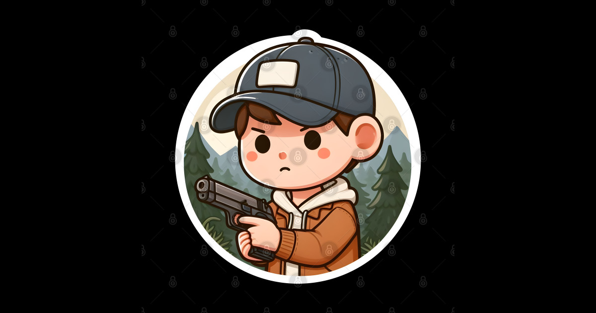 Hunter Boy - Hunter - Sticker | TeePublic
