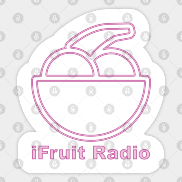 iFruit Radio - Grand Theft Auto - Sticker | TeePublic