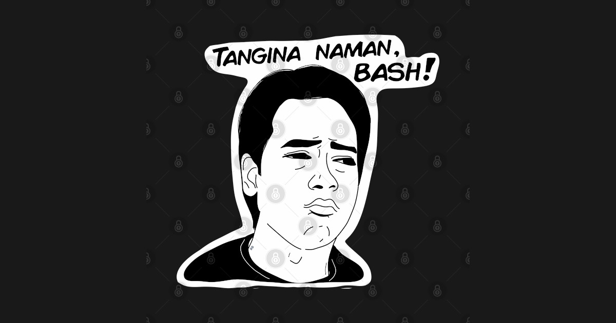 FILIPINO MEME FUNNY TANGINA STICKER - Jollibee - T-Shirt | TeePublic