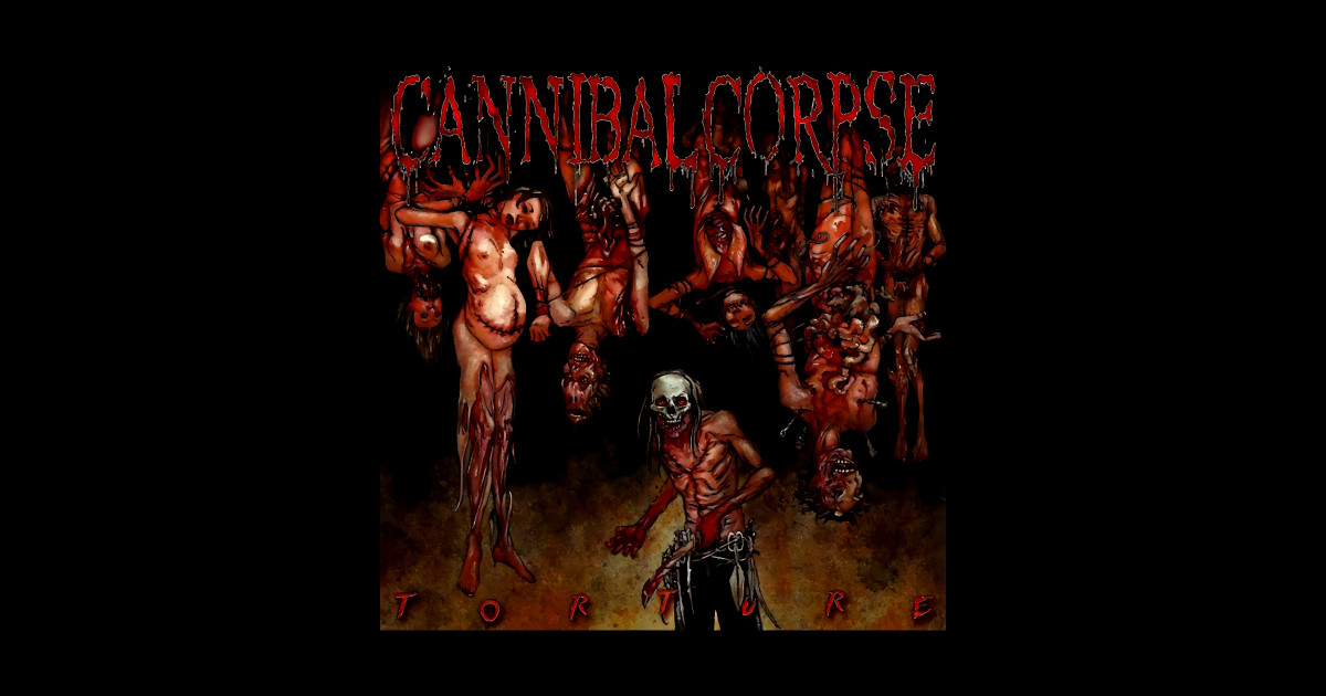 Cannibal torture - Cannibal Corpse - Sticker | TeePublic
