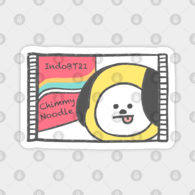 Indomie BT21 Chimmy - Bt21 - Magnet | TeePublic