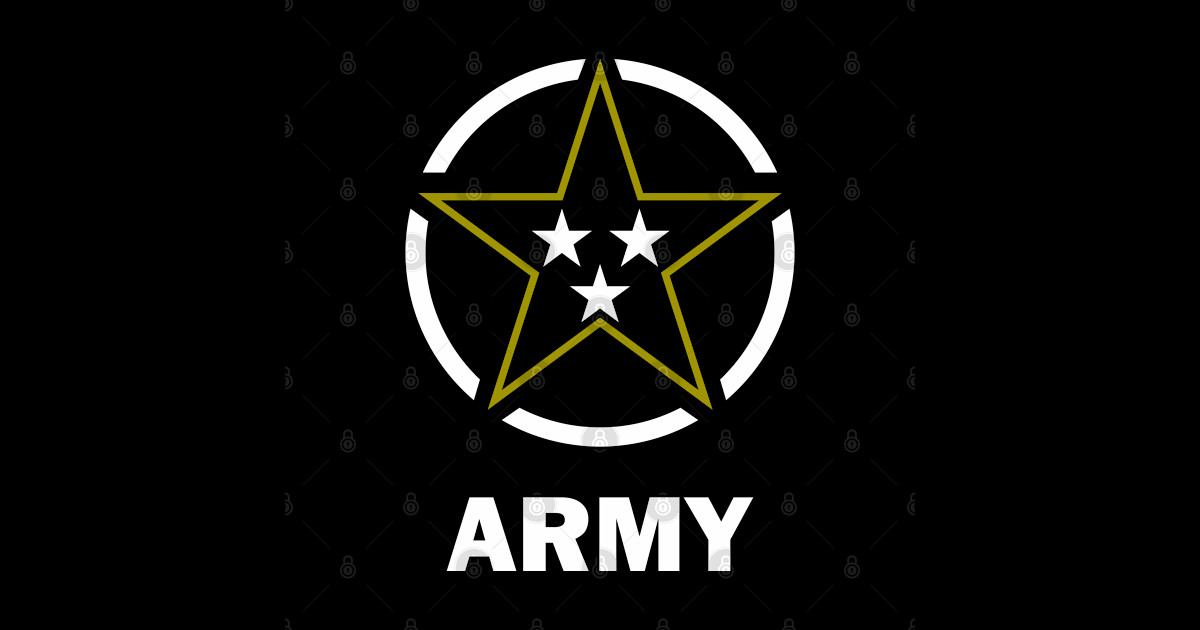 Armed Forces Logo Vintage Art - Army - Sticker | TeePublic