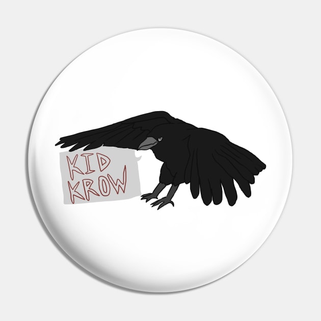 kid krow - Kid Krow - Pin | TeePublic