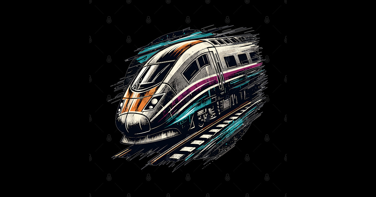 High speed rail - High Speed Rail - Sticker | TeePublic