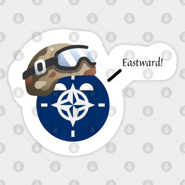 NATO Countryball - Nato - Sticker | TeePublic