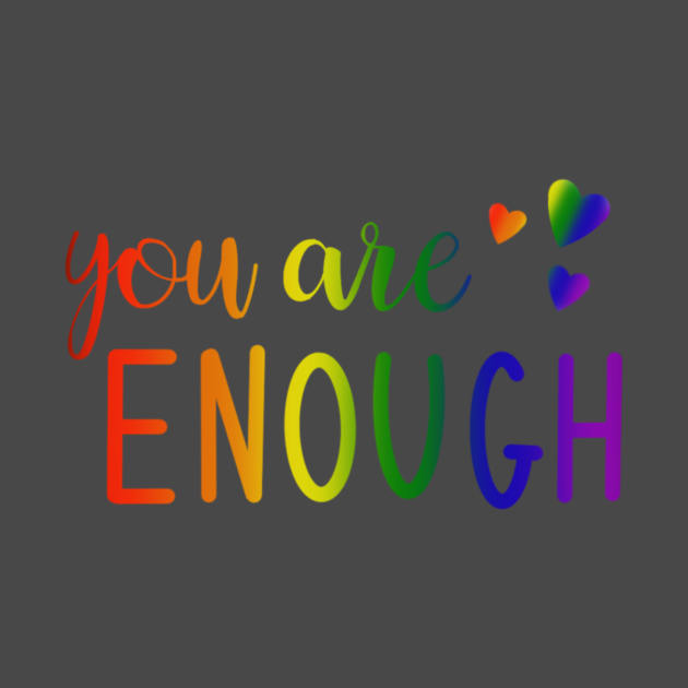 LGBTQ Positive Affirmations - Mental Health - T-Shirt | TeePublic