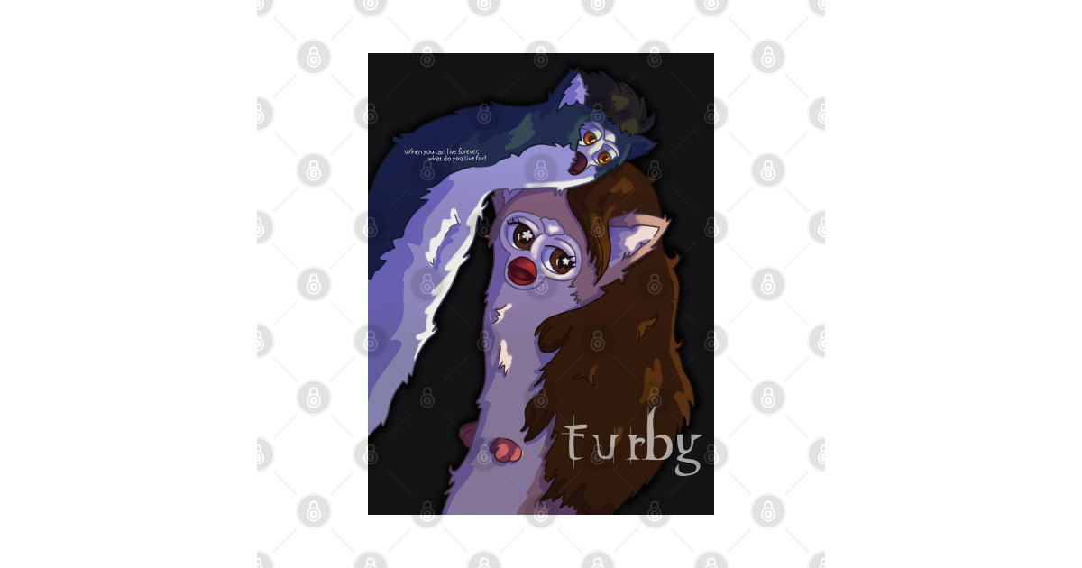 Twilight long furby movie poster - Long Furby - T-Shirt | TeePublic