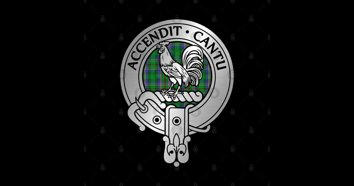 Clan Cockburn Crest & Tartan - Cockburn - Sticker | TeePublic