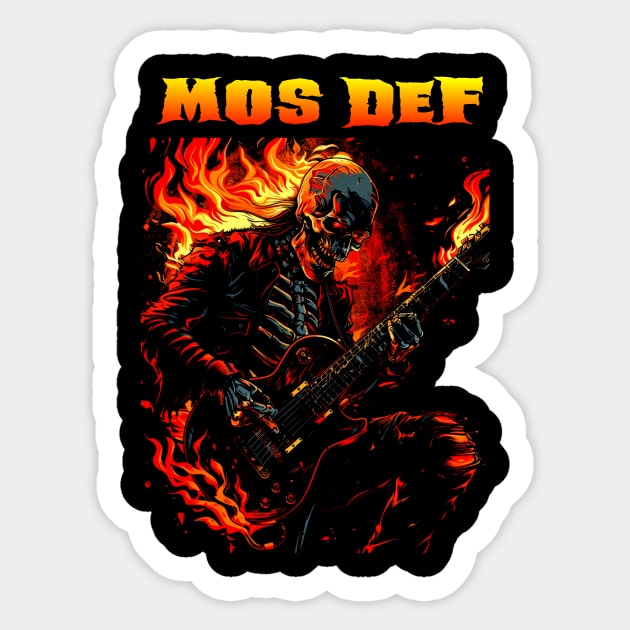 MOS DEF FAN ART - Mos Def Fan Art - Sticker | TeePublic