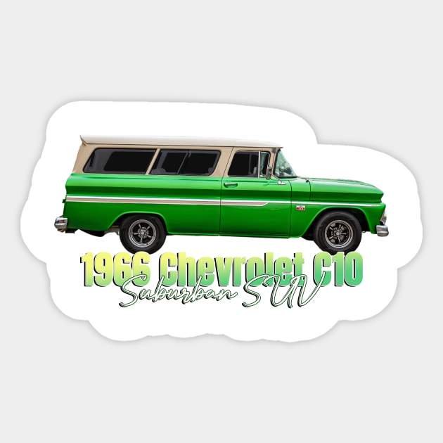 1966 Chevrolet C10 Suburban SUV - 1966 Chevrolet C10 Suburban - Sticker ...