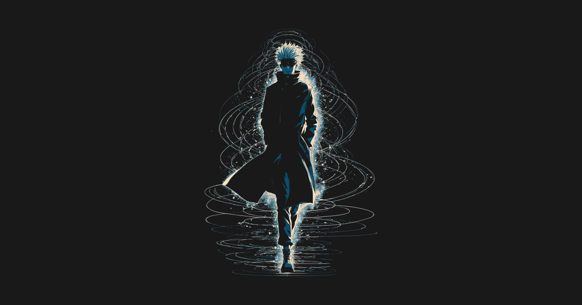 Satoru Gojo Ethereal Art - Satoru Gojo - T-Shirt | TeePublic