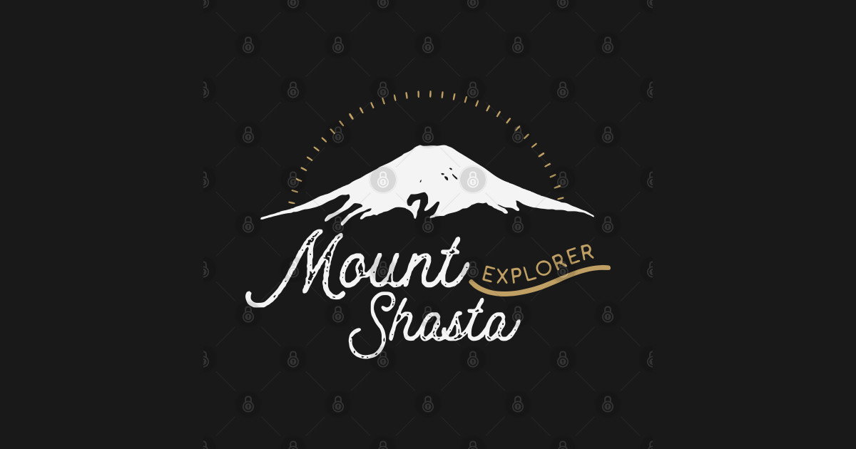 Mount Shasta Explorer - Mount Shasta - T-Shirt | TeePublic