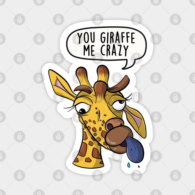 crazy giraffe