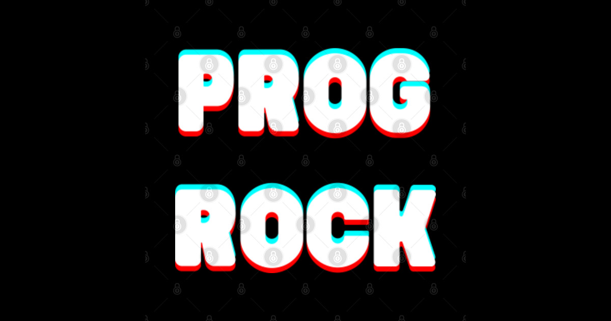 Prog Rock - Progressive - Sticker | TeePublic